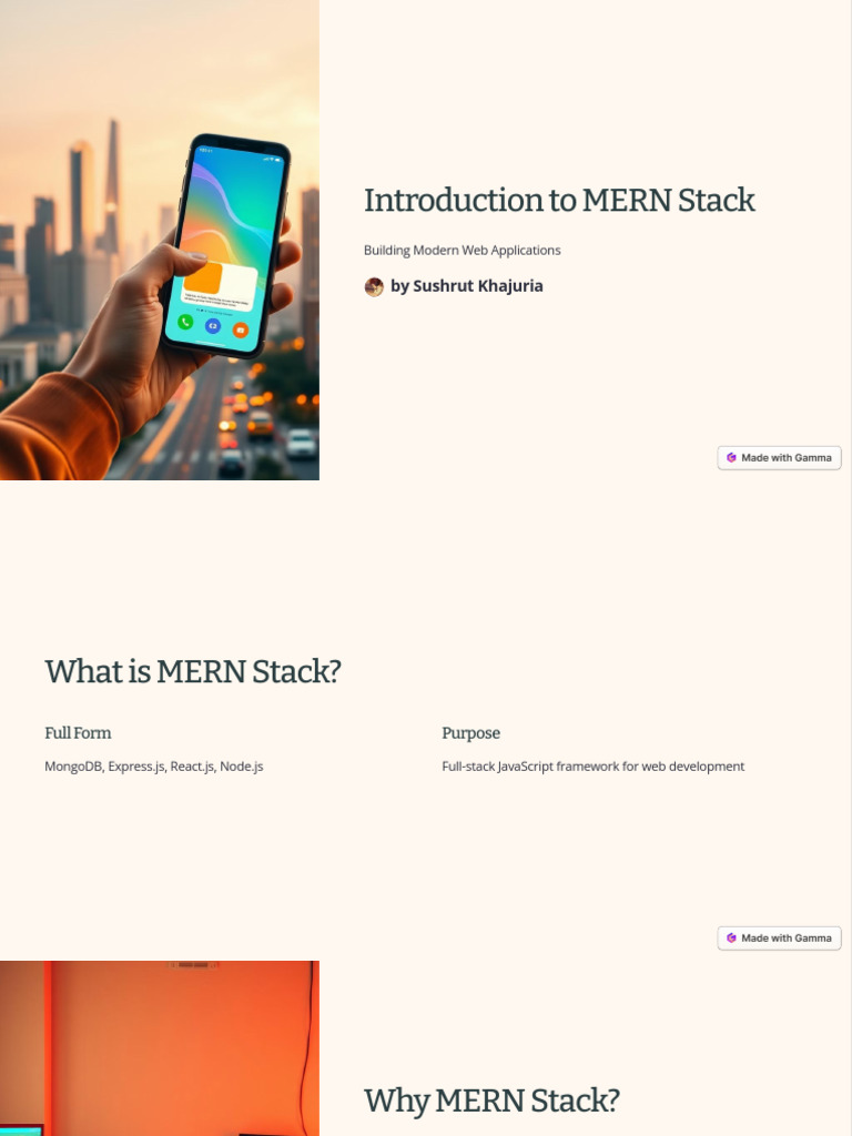 Introduction To MERN Stack | PDF