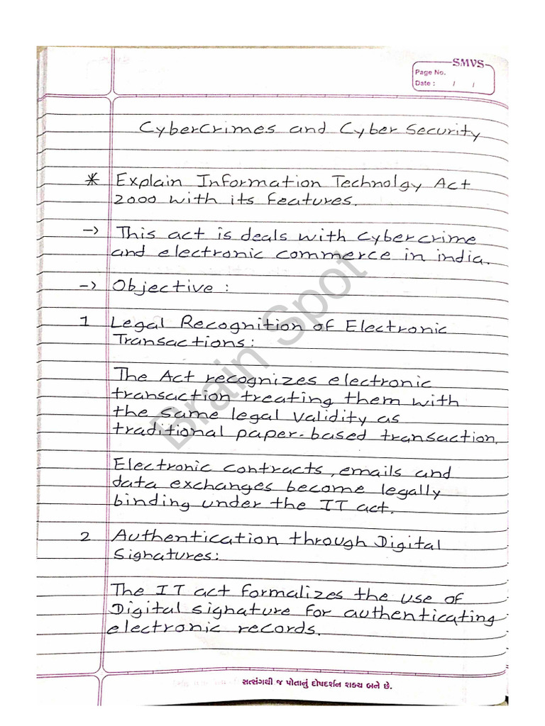 Cyber Crime and Cyber Security | PDF