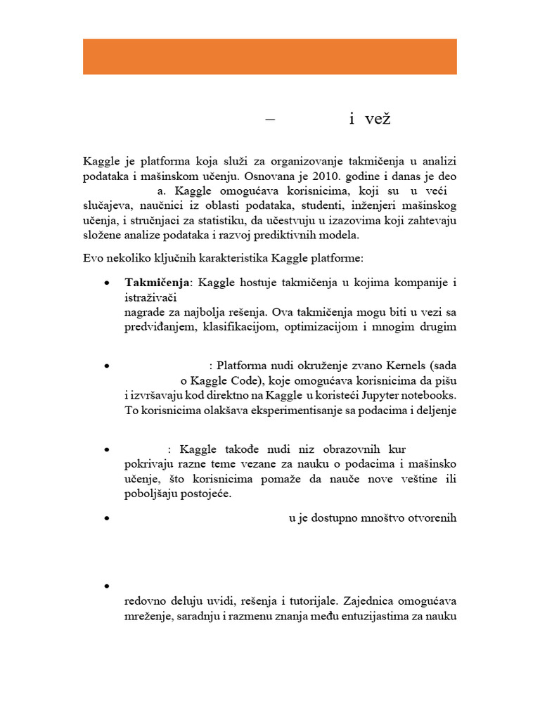 SQL Kaggle I Vezbanje Na Netflixovom Skupu Podataka | PDF