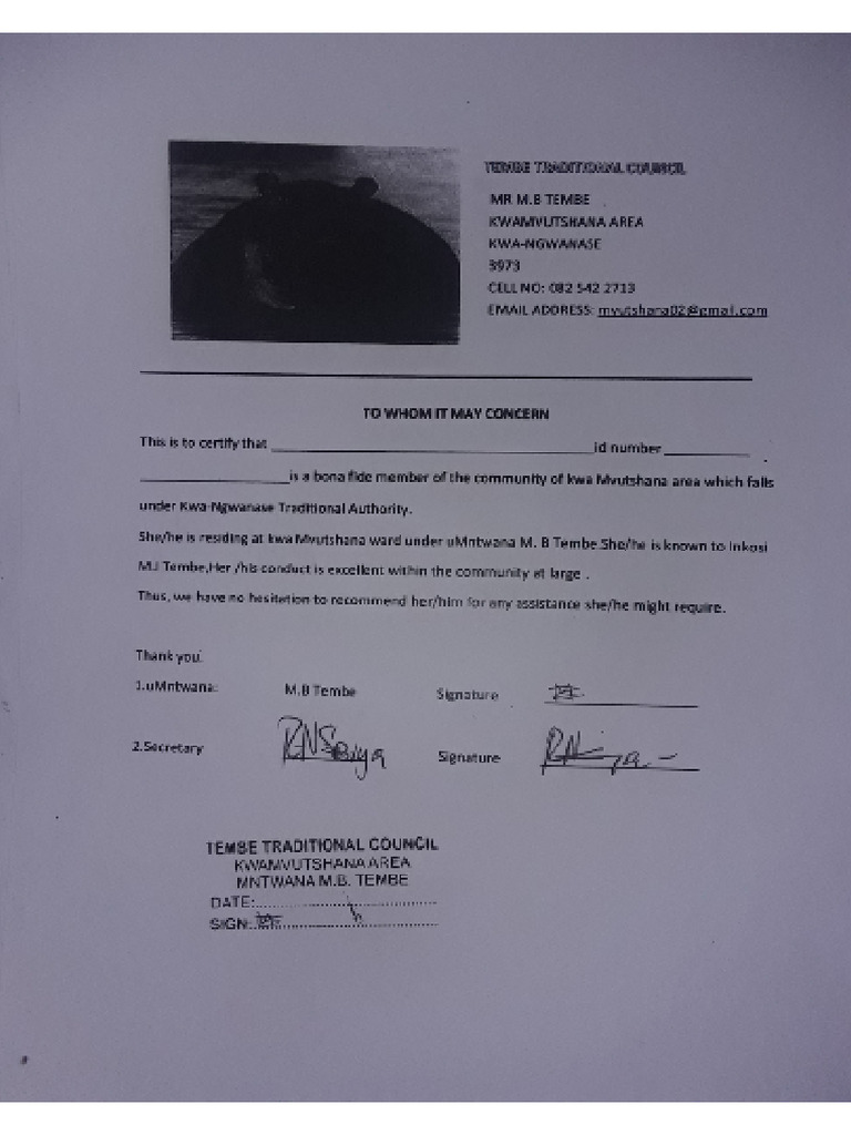 Proof of Address | PDF