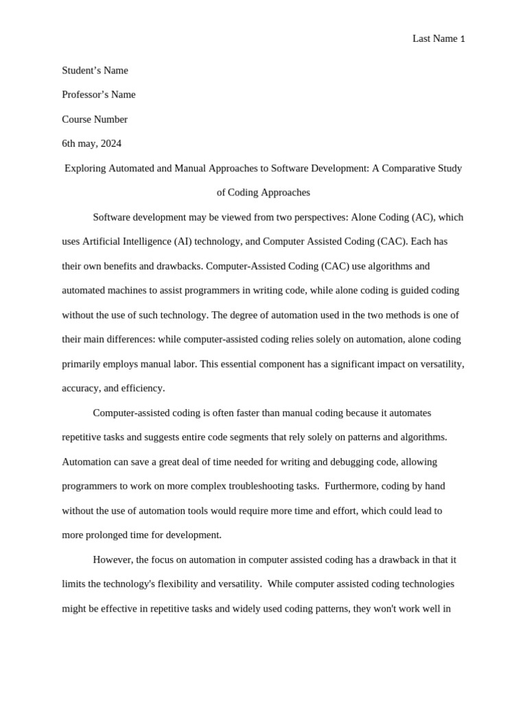 Computer Assisted (CAC) and Alone Coding May | PDF | Computer Programming | Automation