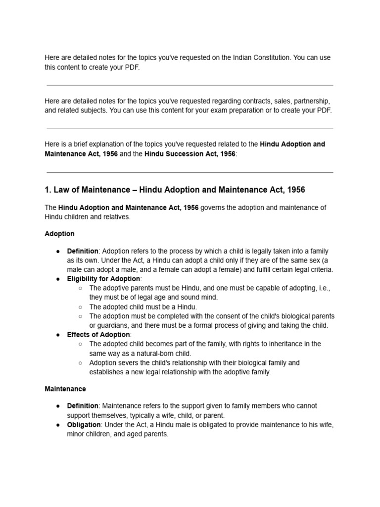 family law w | PDF | Inheritance | Intestacy family law w | PDF | Inheritance | Intestacy