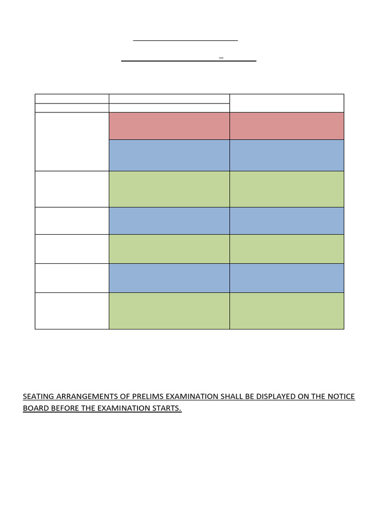 XII Prelims Evaluation Timetable 2023 | PDF