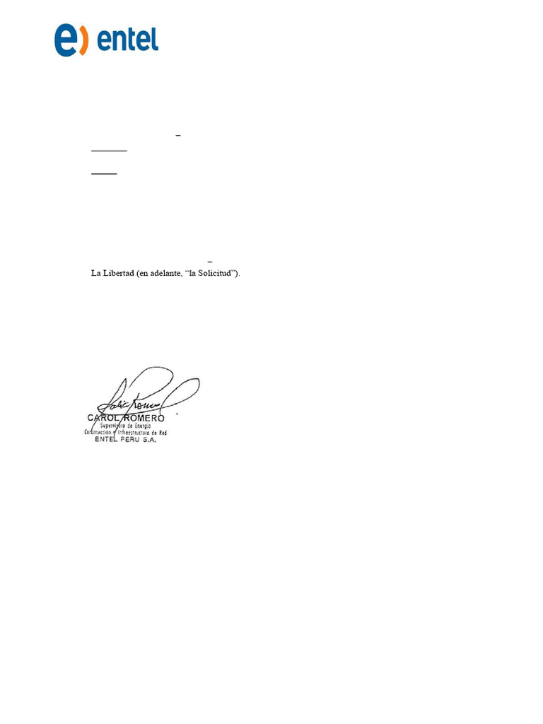 01 Carta - Levantamiento de Obs. (Hidrandina) | PDF