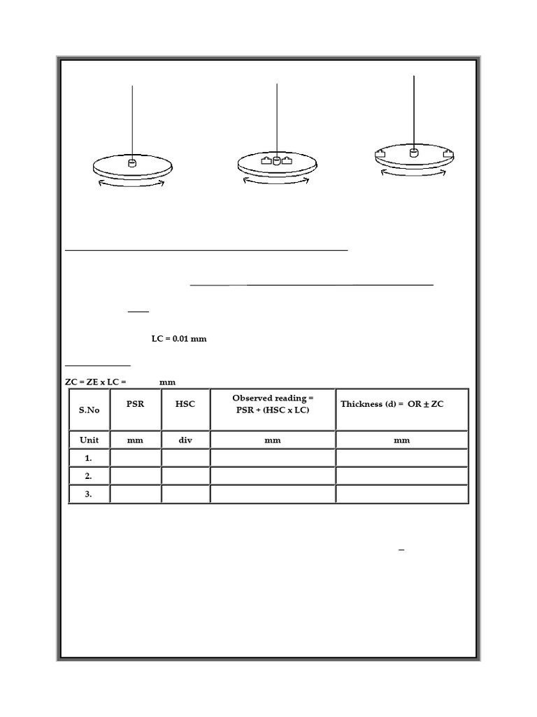 Torsional Pendulum Pdf Mechanics Mechanical Engineering