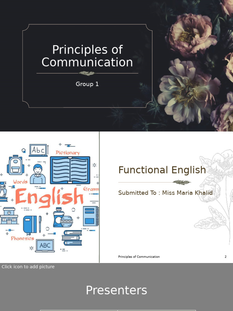 Principles of Communication | PDF | Communication | Nonverbal Communication