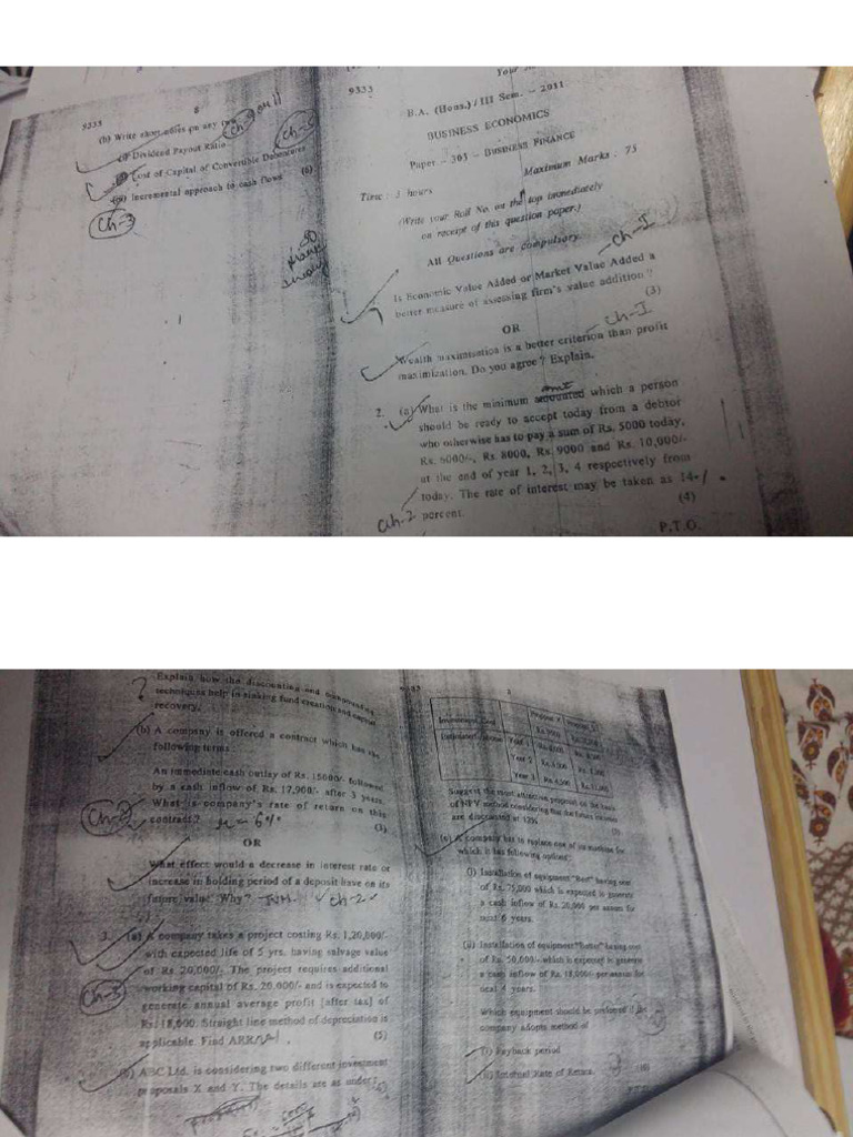 BBE Sem III CF - UG - 3Y 2011 | PDF