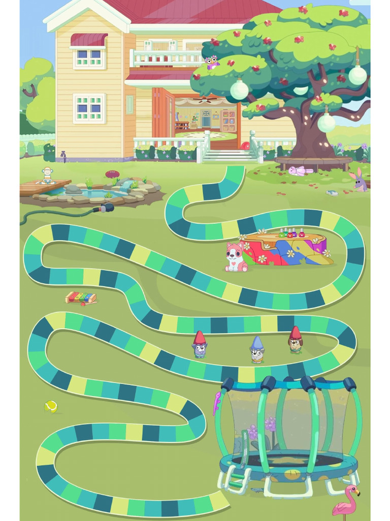 Circuit Bluey - Jeu de Société | PDF