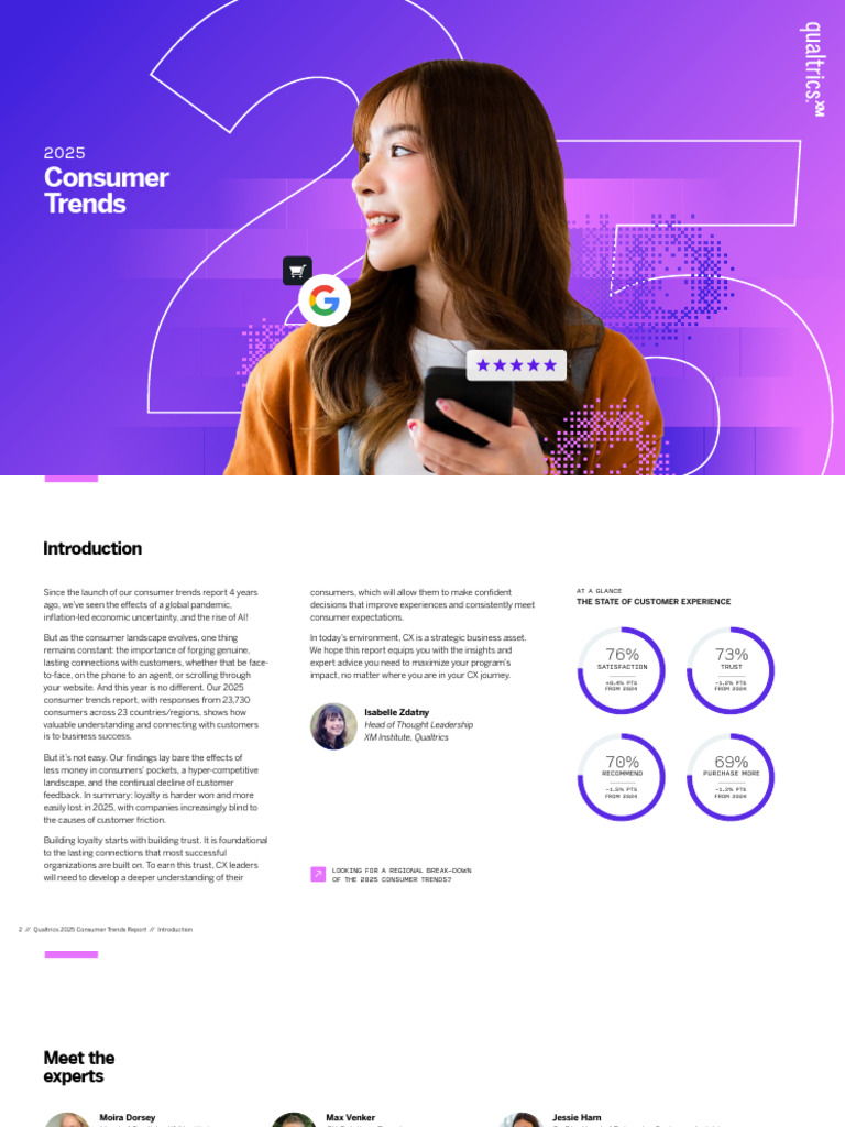 Qualtrics 2025 Consumer Trends Insights | PDF | Artificial Intelligence ...