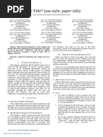 IEEE Paper-Conference-Template-A4 | PDF | International System Of Units ...