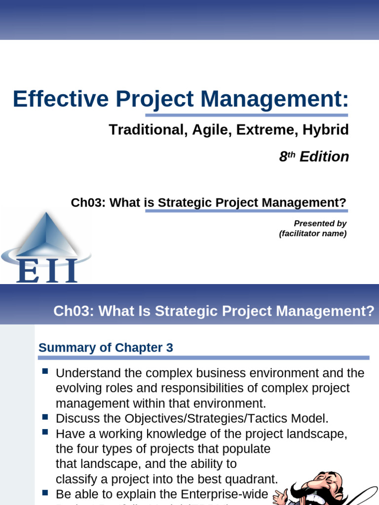 Strategic Project Management Overview | PDF | Economies | Business