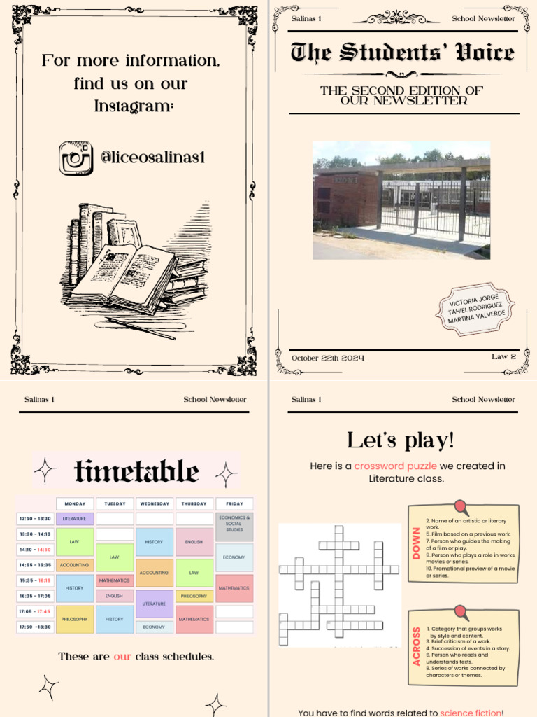 The Students' Voice | PDF