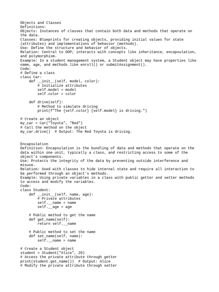 Message | PDF | Class (Computer Programming) | Method (Computer Programming)