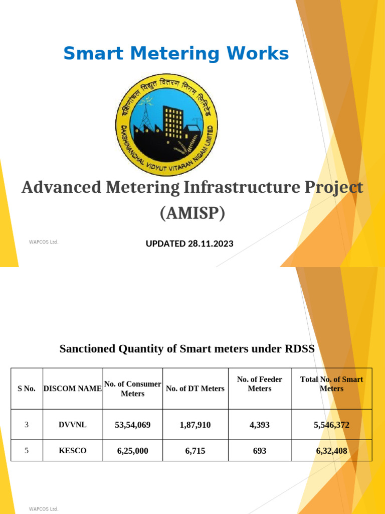 Smart Metering RDSS PPT FINAL 28.11.23 | PDF
