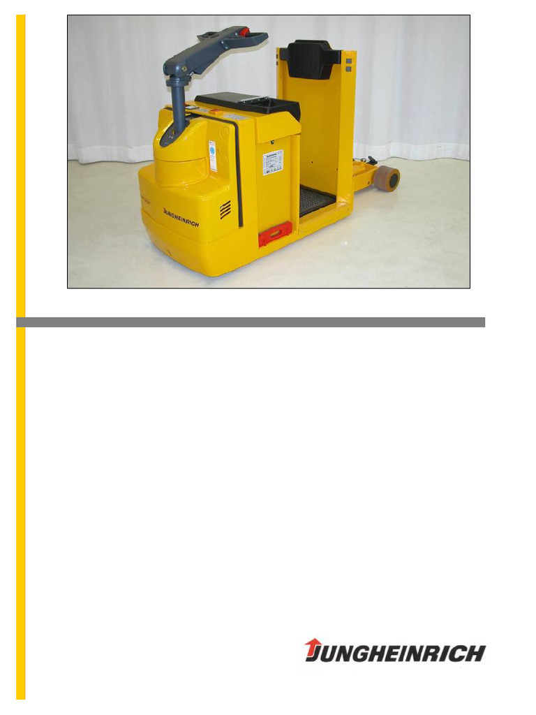 Tow Tractor for Textile Industry | PDF