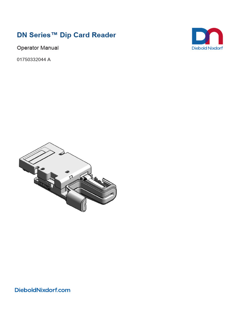 DN Series Dip Card Reader Operator Manual 01750332044A en | PDF | Trade ...
