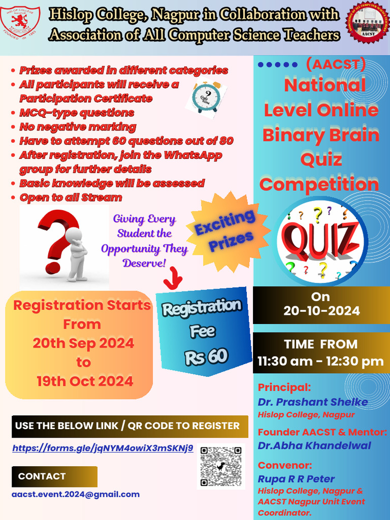 Binary Brain Online Quiz Competition | PDF