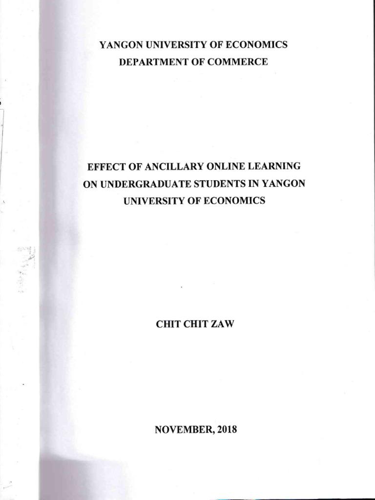 Chit Chit Zaw,M.Com-24 (7.6.2023) (1) | PDF | Educational Technology ...