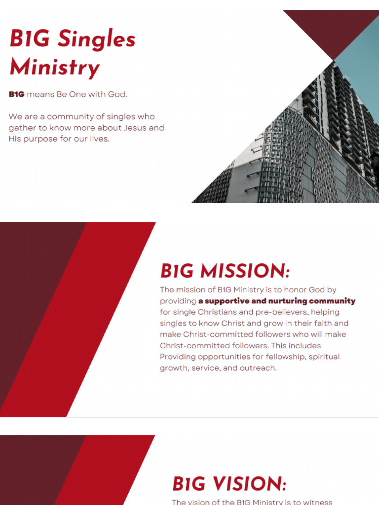 B1G Mission & Vision (1) | PDF
