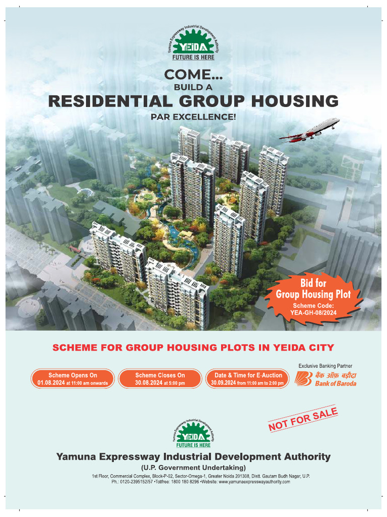 Yeida Group Housing Brochure 2024 1 | PDF