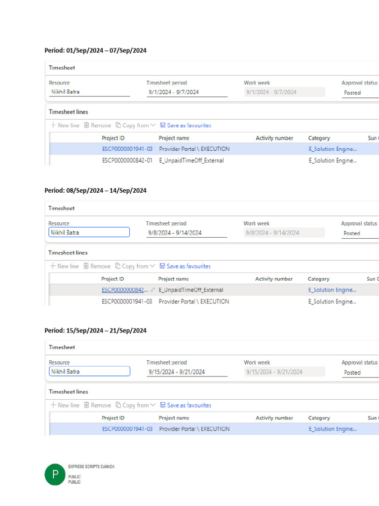 TIMESHEET_SEPTEMBER_NIKHIL_BATRA | PDF