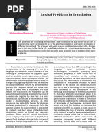 Defining Explicitation in Translation | PDF | Translations | Hypothesis