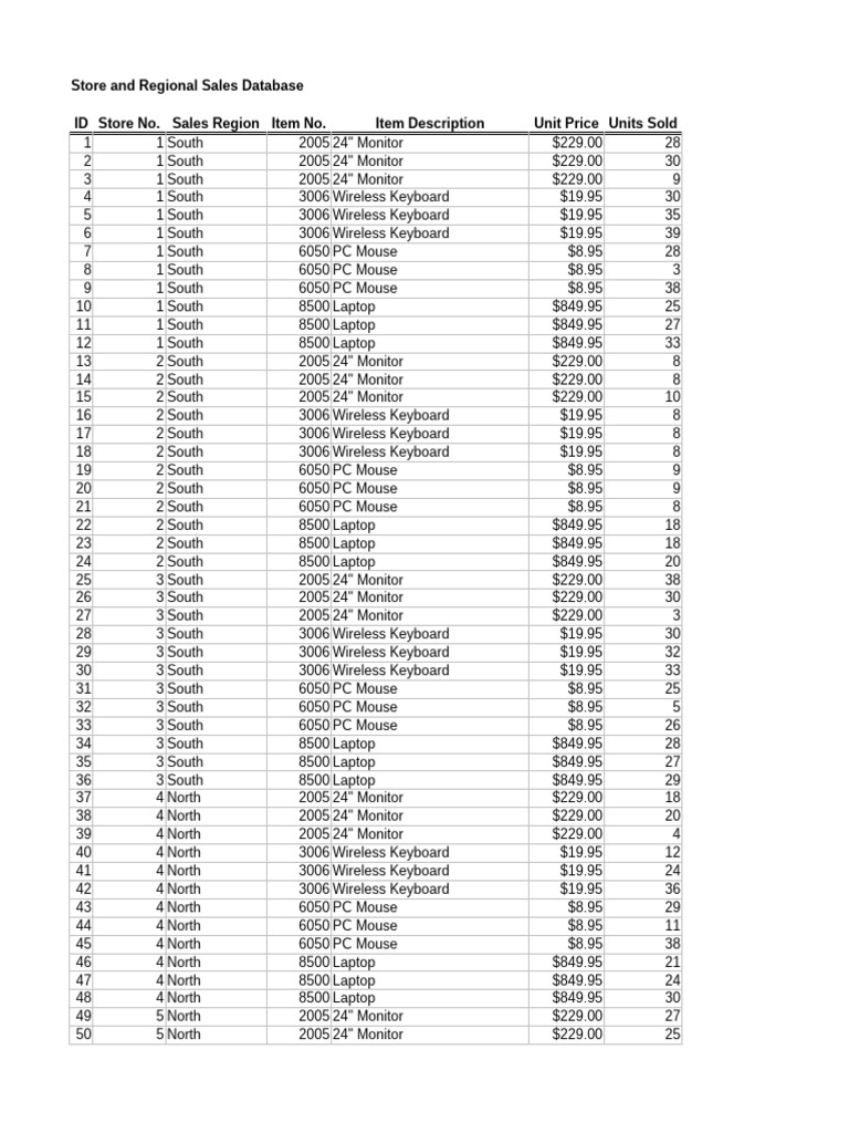 0016_HoangPhuPhat_Ex 3.2c Store and Regional Sales Database | PDF ...
