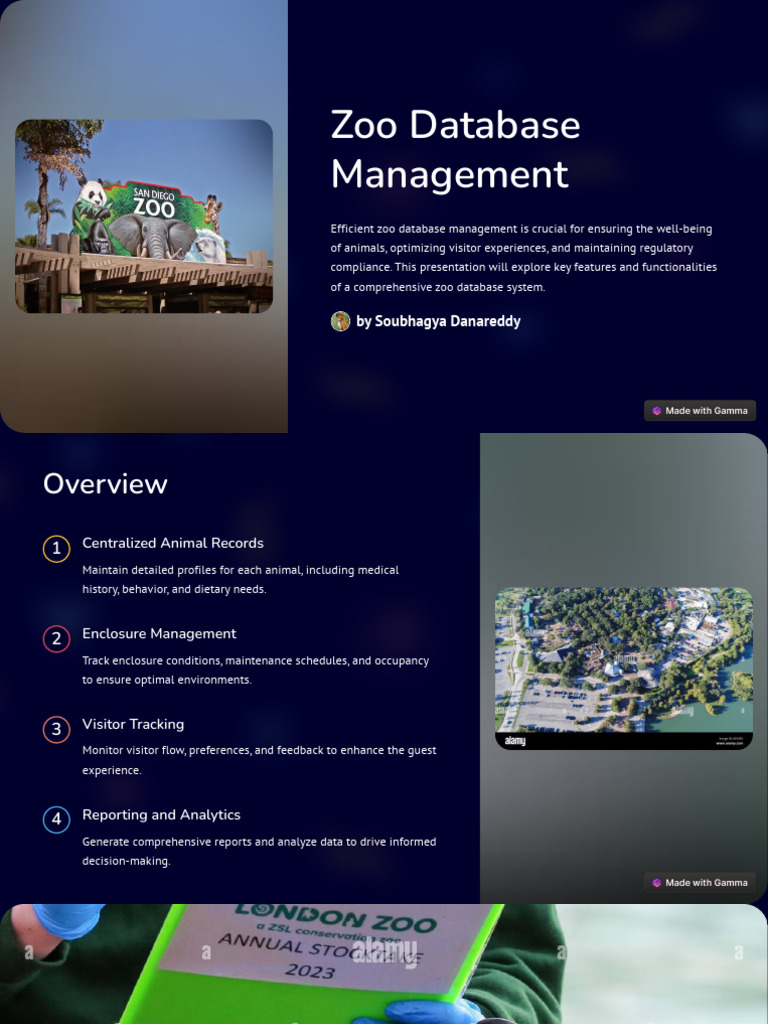 Zoo-Database-Management | PDF | Zoo | Regulatory Compliance