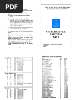AFM in Zim Consolidated Calendar 2025 | PDF | Christian Theological ...