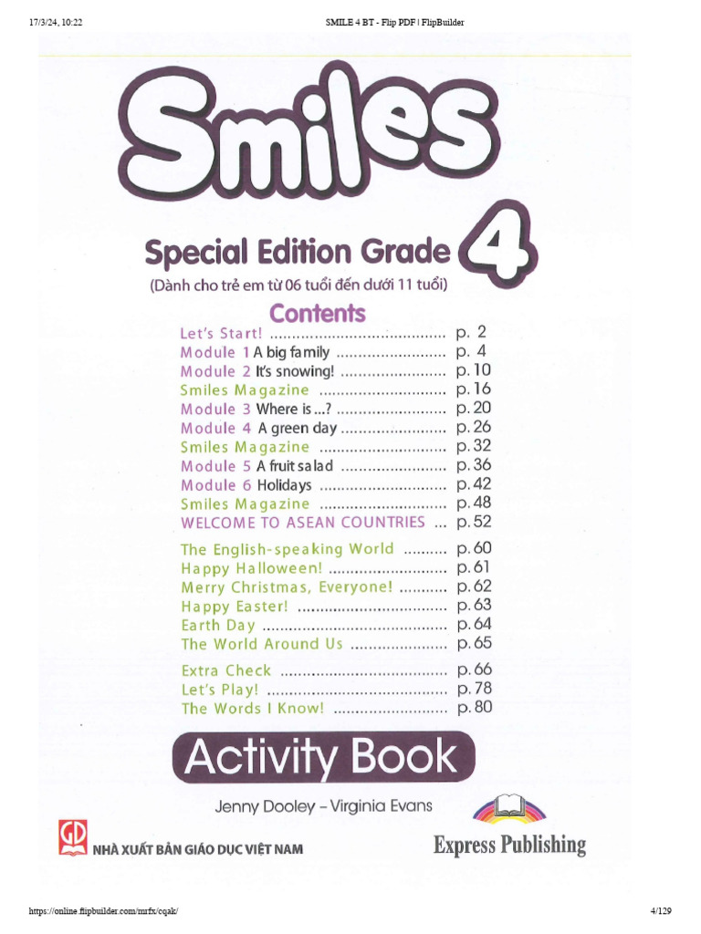 SMILE 4 BT Flip PDF Document | PDF