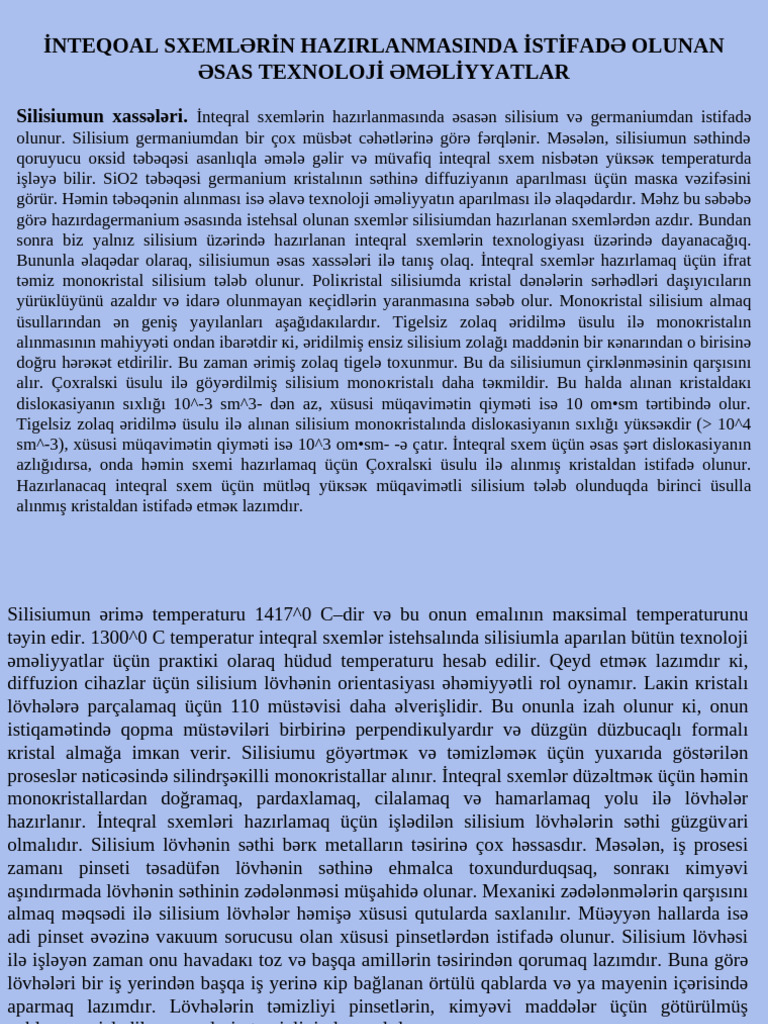 Inteqral Sxemler | PDF