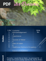 Class 10 Geography Water Resources Notes | PDF