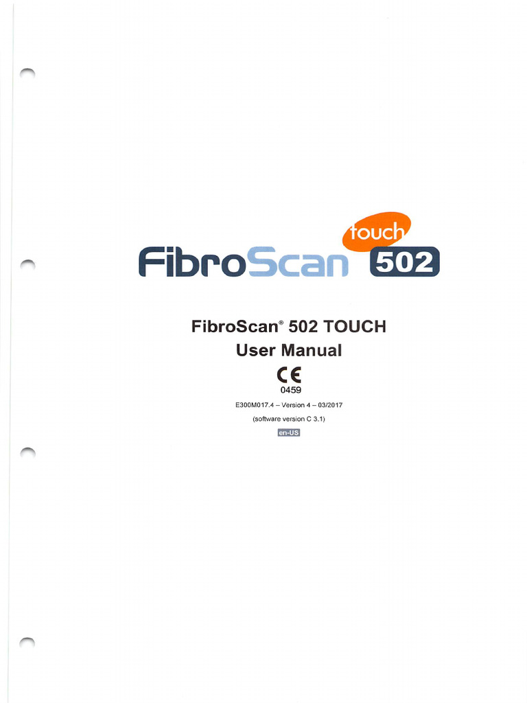 Echosens FibroScan 502 TOUCH User Manual | PDF | Computing