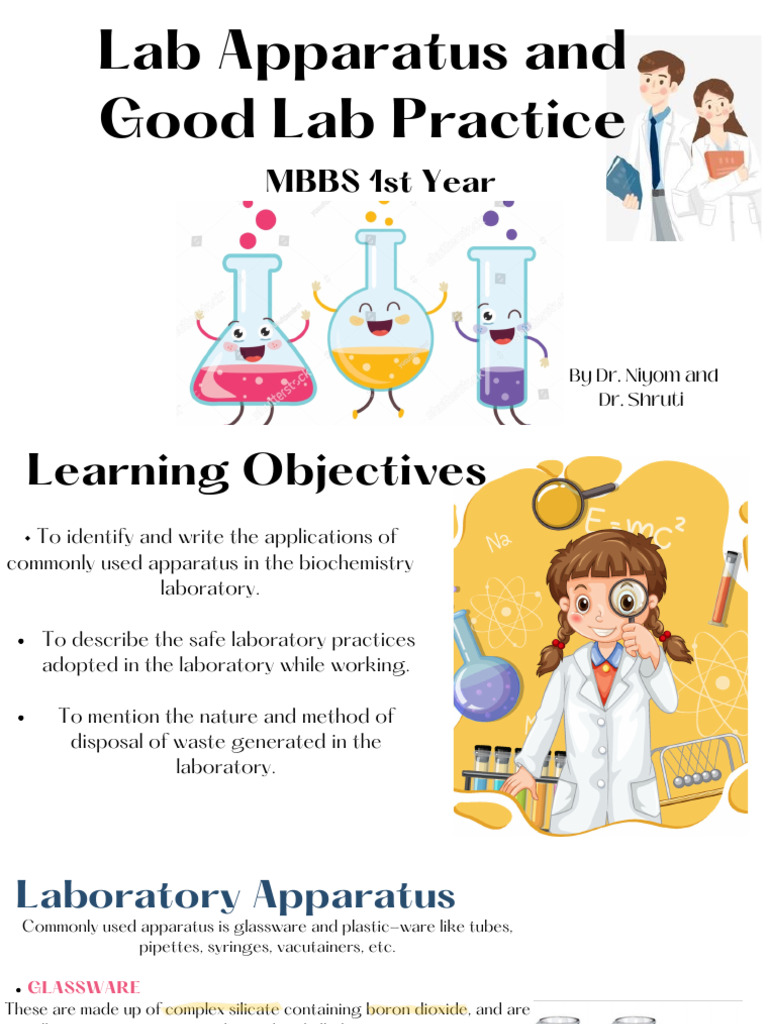 Lab Apparatus and Good Lab Practice | PDF | Centrifugation