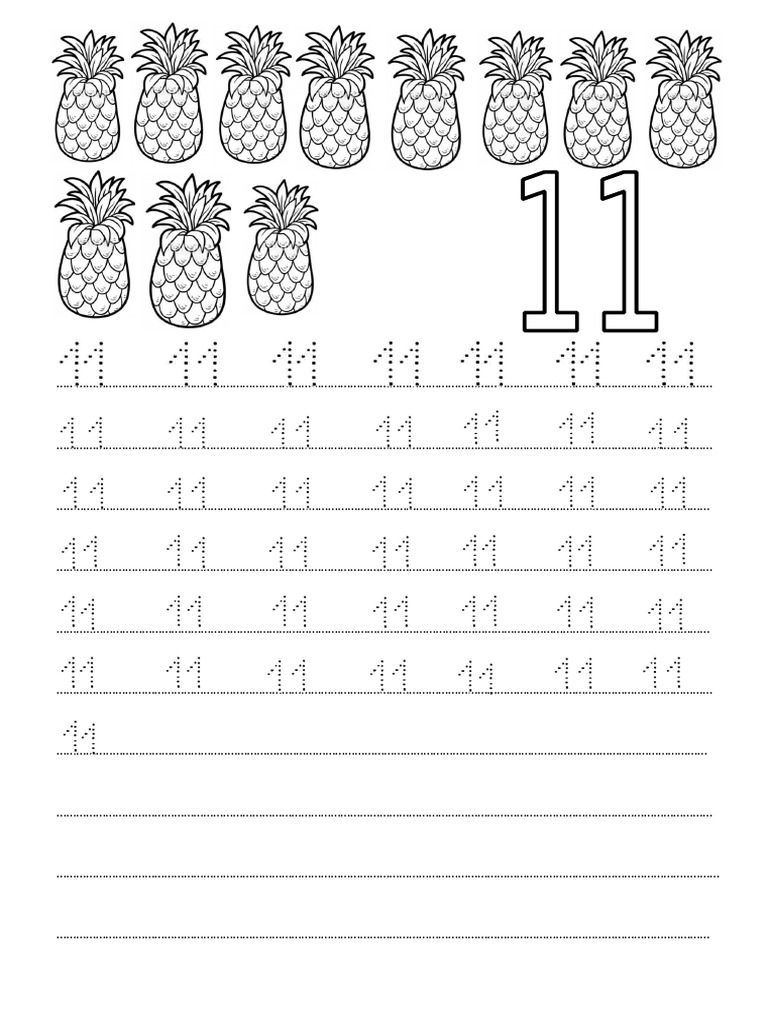 Numeros Del 11 - 20 | PDF