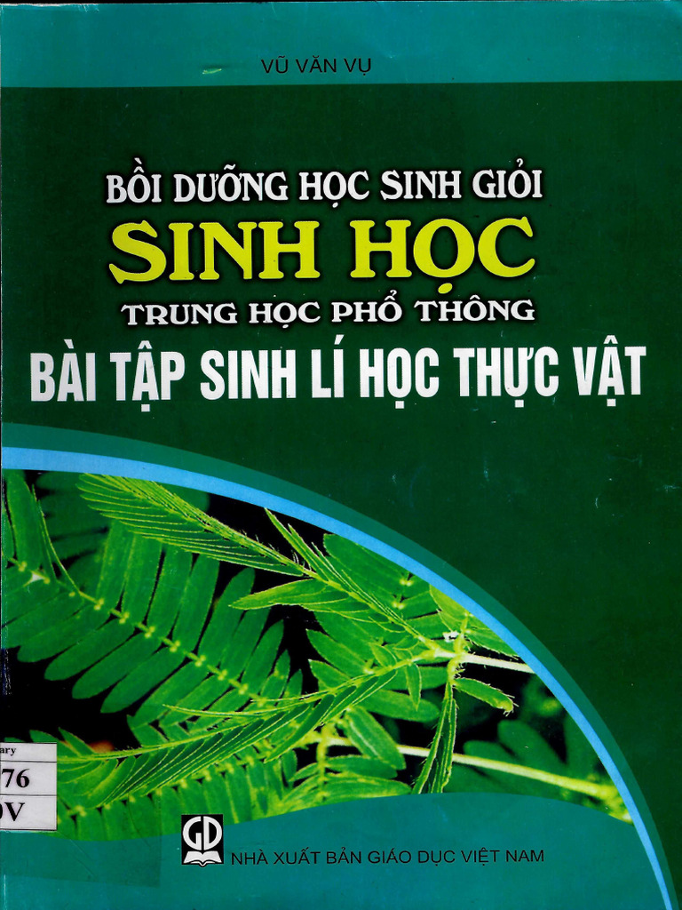 Boi Duong Hoc Sinh Gioi THPT - BT Sinh Li Hoc Thuc Vat | PDF