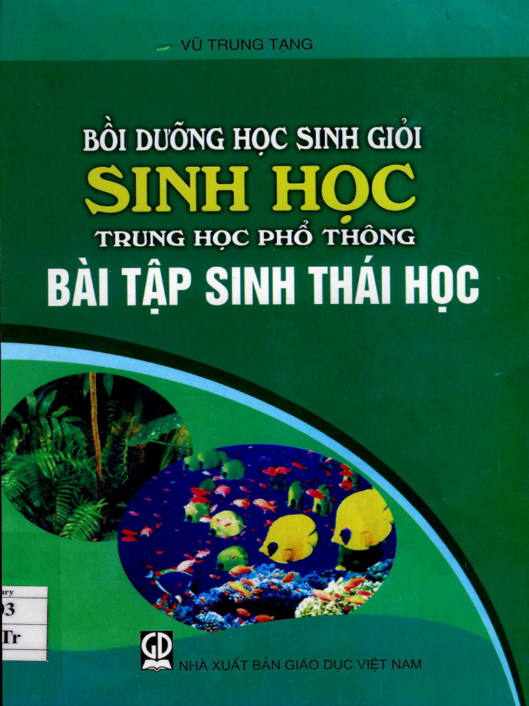 Boi Duong Hoc Sinh Gioi THPT - BT Sinh Thai Hoc | PDF