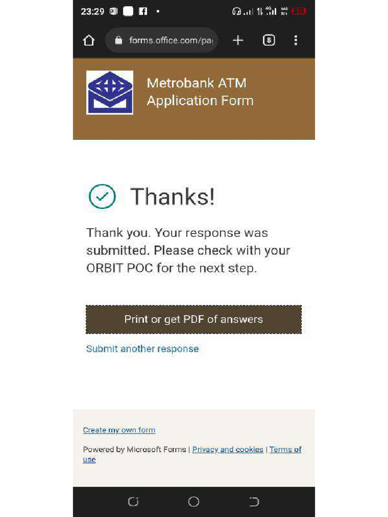 Metrobank Step 1 | PDF