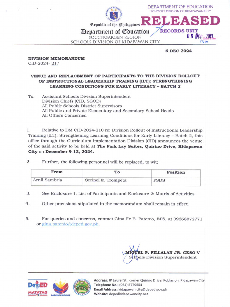 DM_CID_2024_217_Venue-and-Replacement-of-Participants-to-the-Division ...