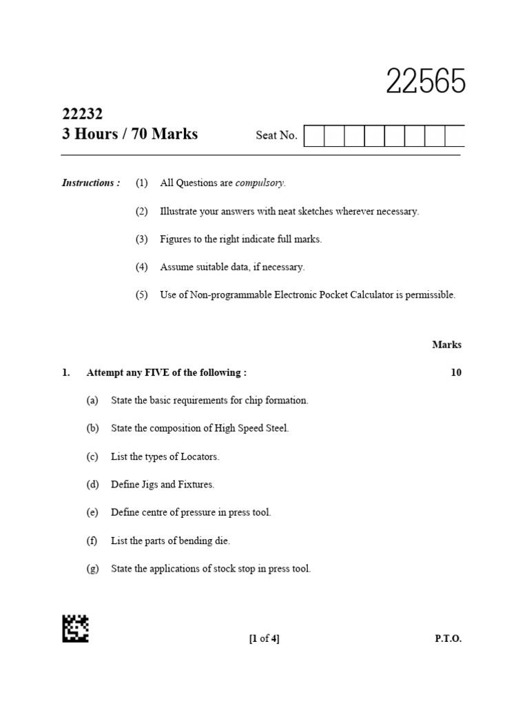 2023 Summer Question Paper (Msbte Study Resources) | PDF | Waste ...
