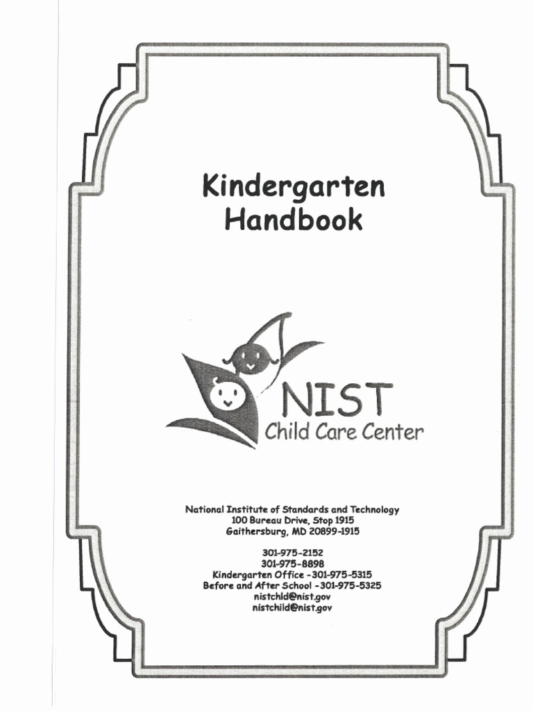 2011 - 2012 Kindergarten Handbook | PDF