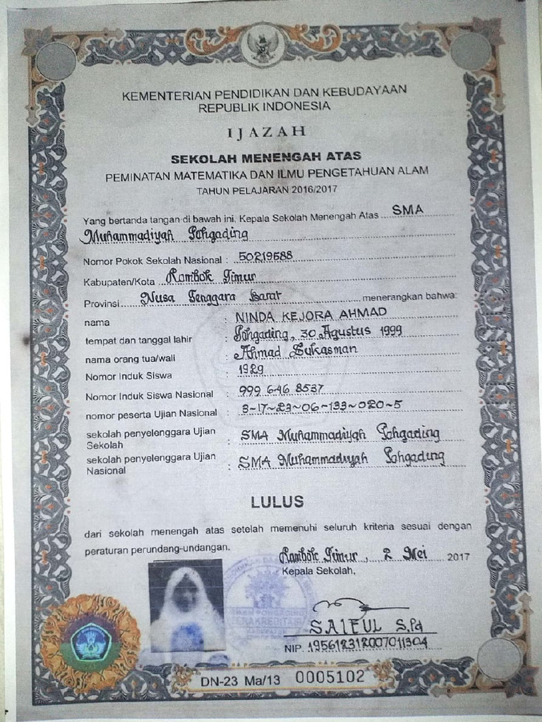 IJAZAH | PDF