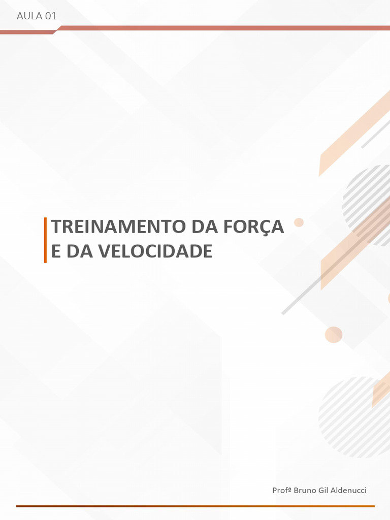 Treinamento de Força e Hipertrofia Muscular | PDF | Músculo ...