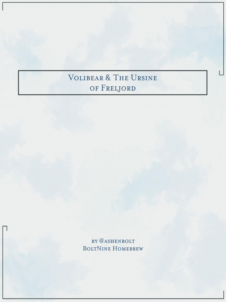 Ursine Complete | PDF