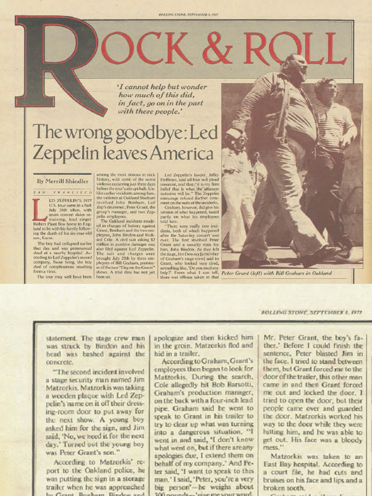 Rolling Stone 1977 Issue 247 (September 08) | PDF