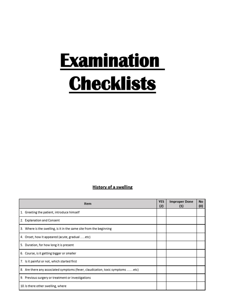General Surgery Checklists 4th Year | PDF | Hyperthyroidism | Breast