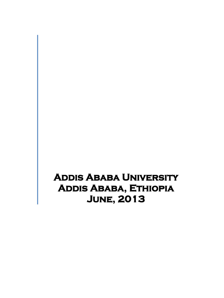 Thesis Final (Rebuma Kebede) | PDF | Risk Management | Risk