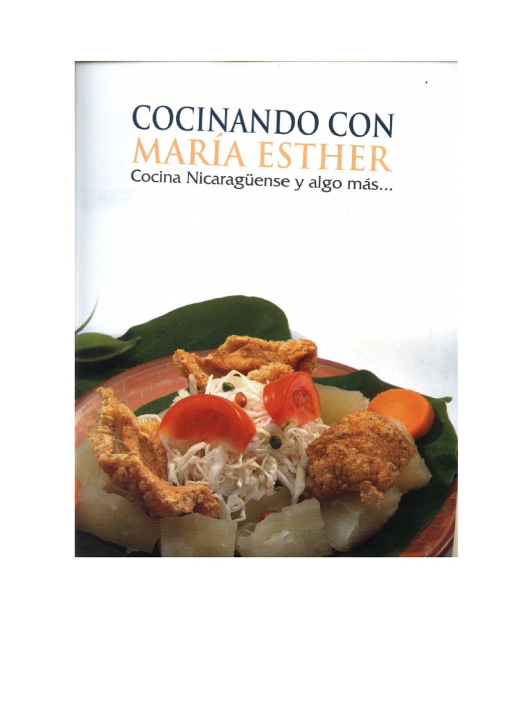 Cocinando Con Maria Esther | PDF