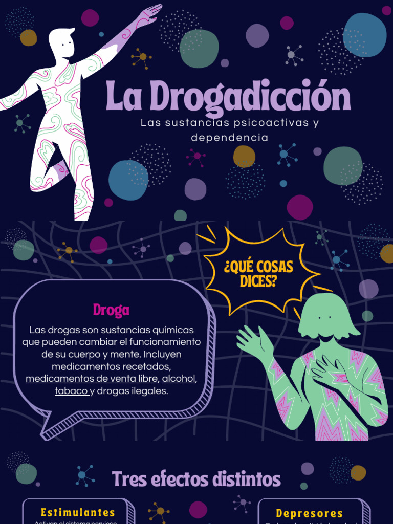 La Drogadicción PDF | PDF | La dependencia de sustancias | Drogas