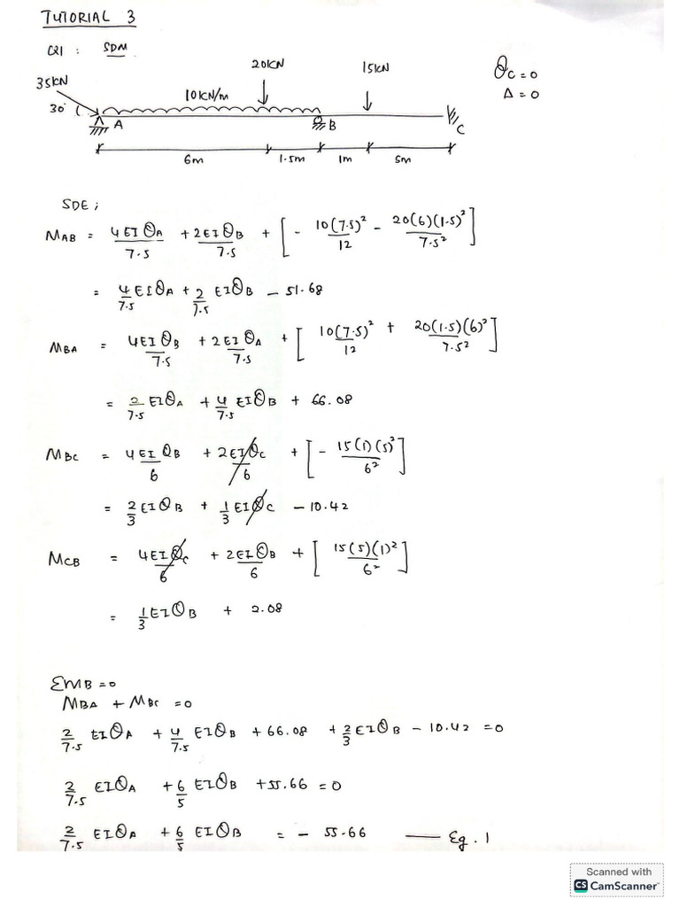 BAA2113 (Tutorial3) Answer 2425I | PDF